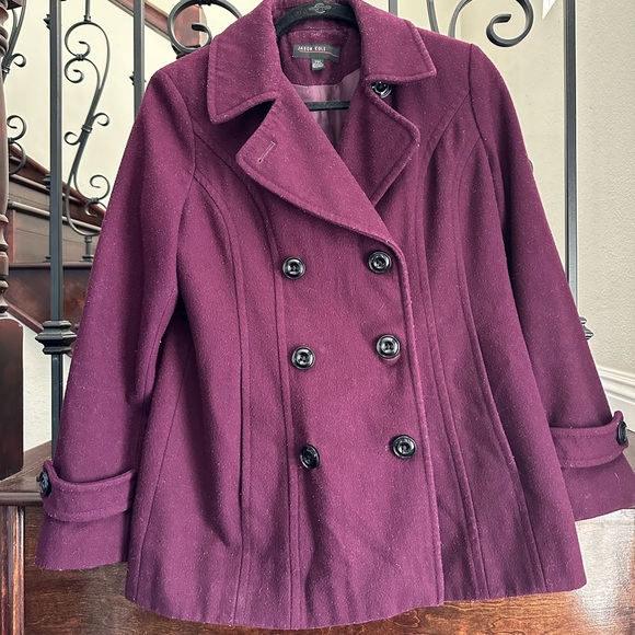 Jason Kole | Jackets & Coats | Plum Pea Coat | Poshmark